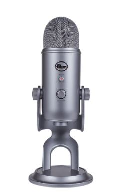 Blue Microphones Yeti USB Microphone, Cool Grey - SingaporeProAudio