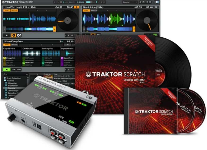 Native Instruments Traktor Scratch A6 Digital Vinyl System ...