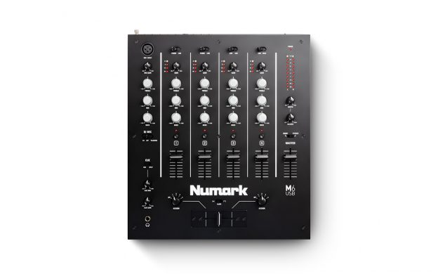 Numark M6 USB Black 4-Channel DJ Mixer - SingaporeProAudio
