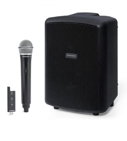 Samson Expedition Explor 3-channel 200-watt, 1 x 8″ Rechargeable ...