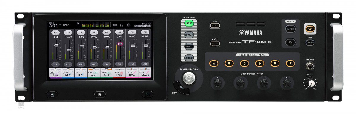 Yamaha TF Rack 40-Channel Rack-Mount Digital Mixing Console ...