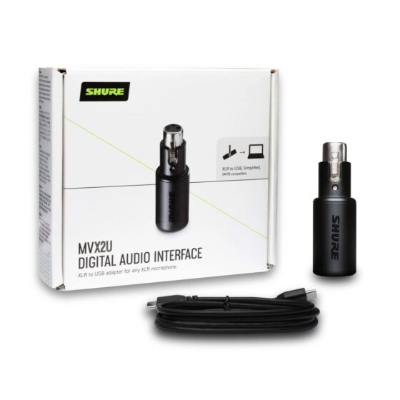 Shure MVX2U Digital Audio Interface - SingaporeProAudio