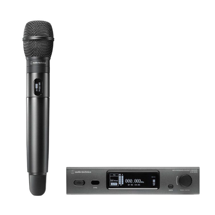 Audio Technica ATW-3212N/C710 Wireless Handheld Microphone System ...